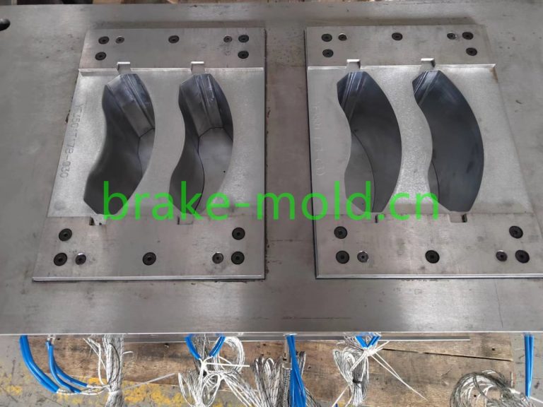 Spring type brake pad hot pressing mold base – JNHG-Brake mold, Brake ...